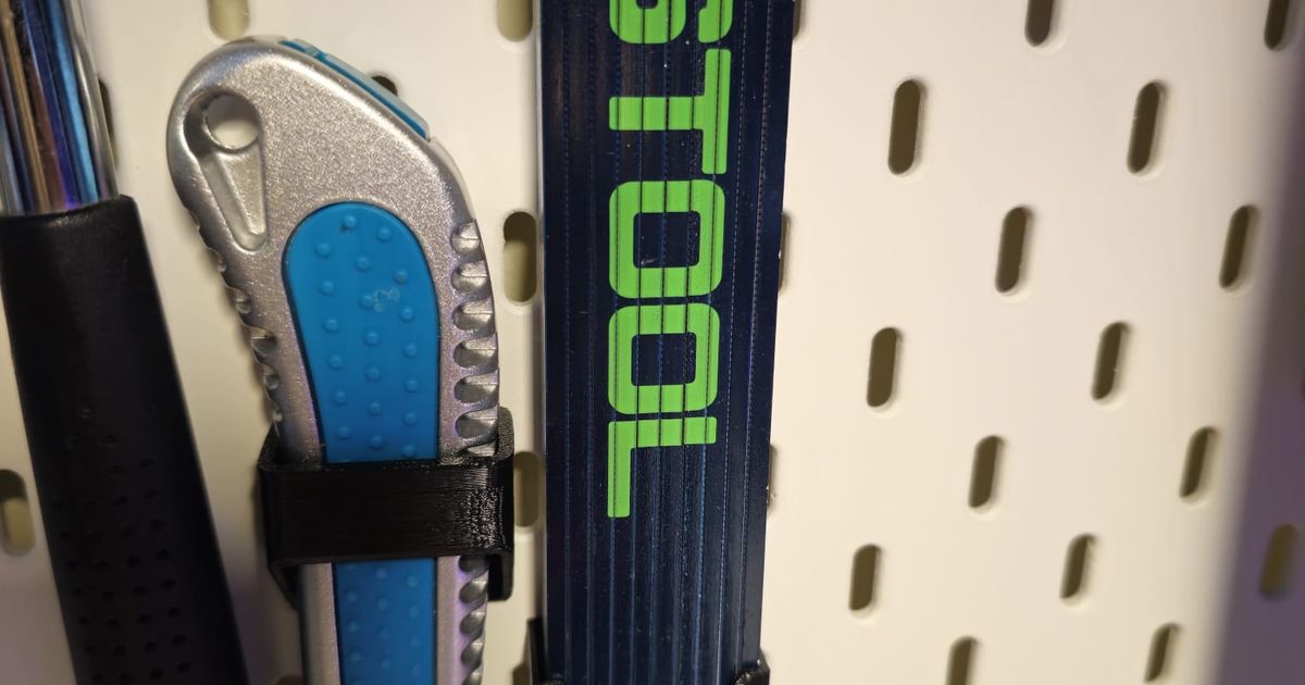 Ikea Skadis Folding Ruler by Otty_Skipper | Download free STL model ...