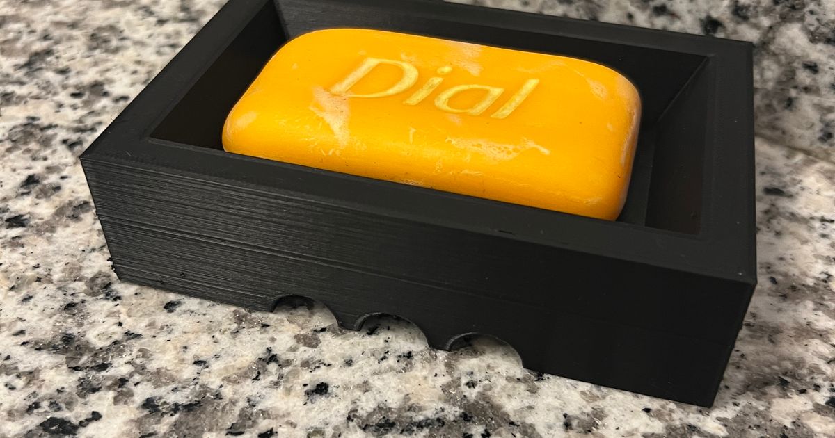 Soap Holder by Langston | Download free STL model | Printables.com