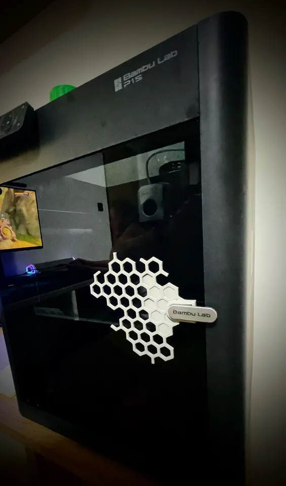 Honeycomb decorations for BambuLab by RG | Download free STL model ...