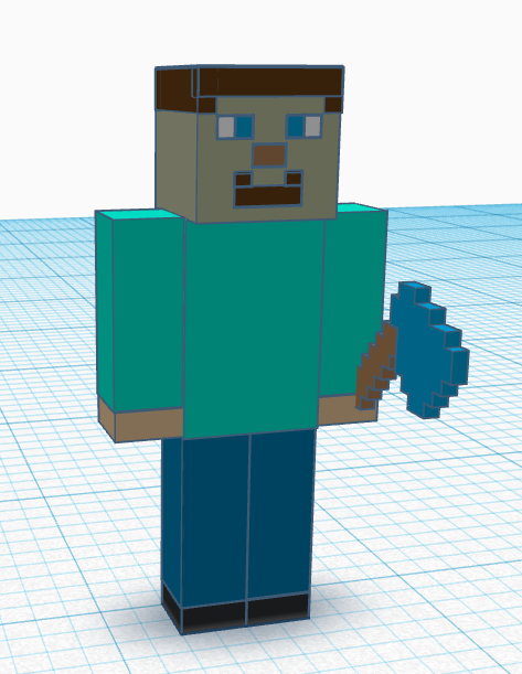 Minecraft Scene by Vist | Download free STL model | Printables.com