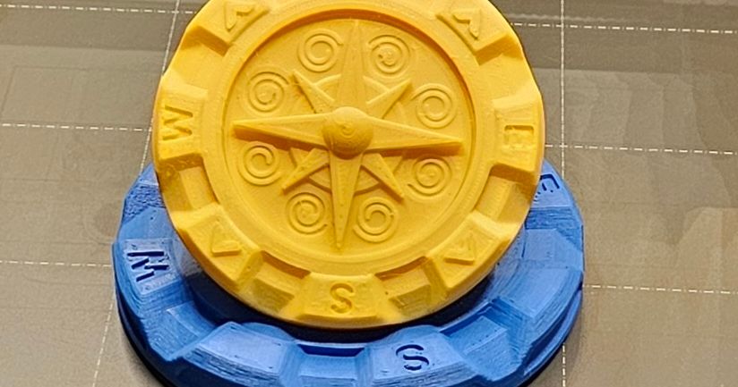 Compass Fidget Spinner by BeetleBuild | Download free STL model ...