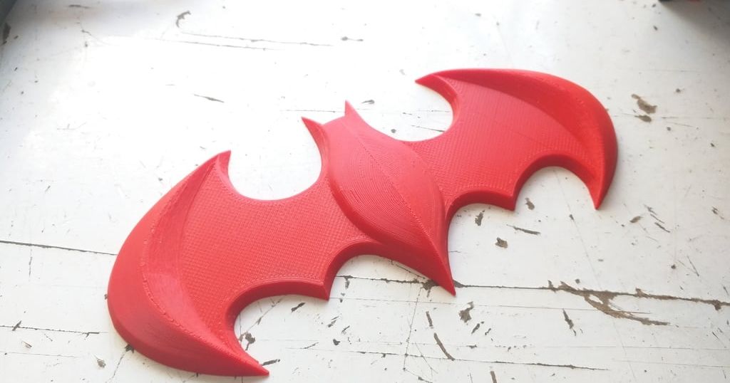 Batman Logo By Exitaph Download Free Stl Model