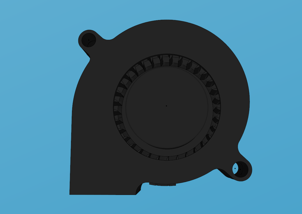 Blower fan 5015 by hebign | Download free STL model | Printables.com