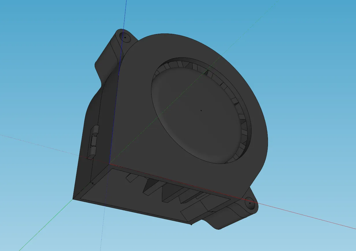 Blower fan 4020 by hebign | Download free STL model | Printables.com