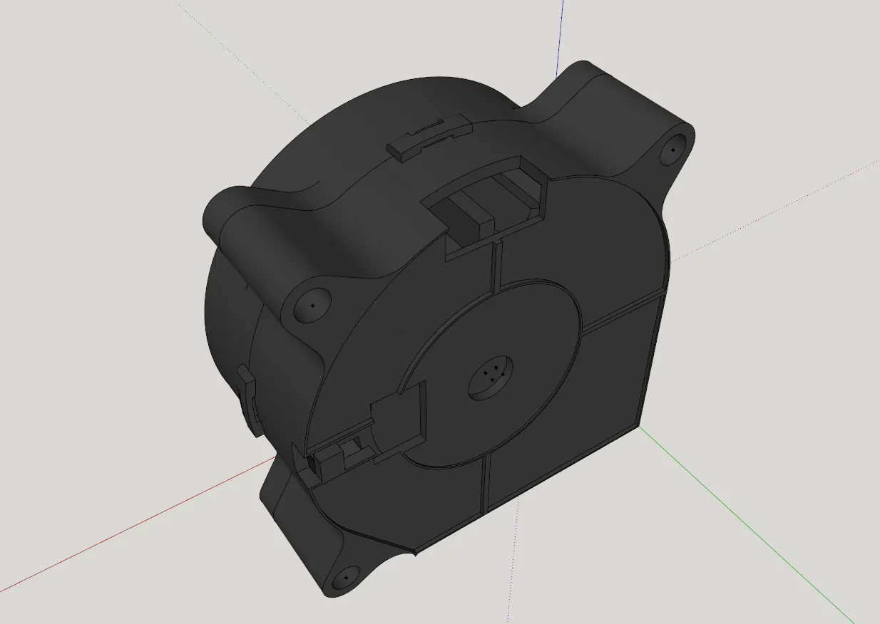 Blower fan 4020 by hebign | Download free STL model | Printables.com