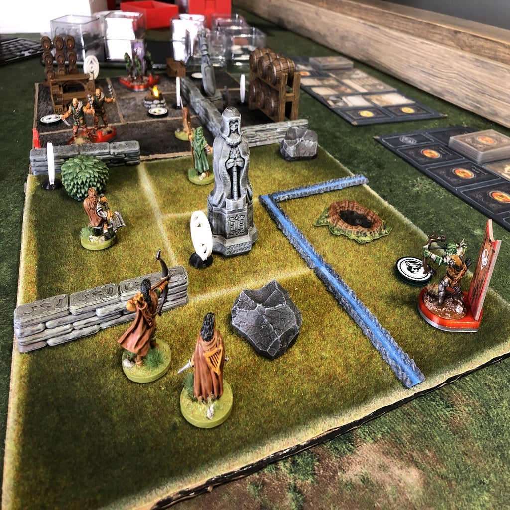 Journeys in Middle-Earth Battle Map Stone Tiles by André | Download ...