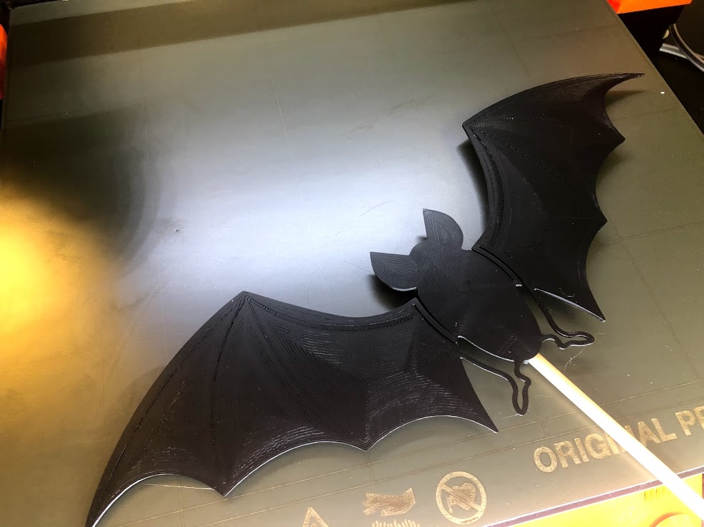 Flapping Bat Print in Place Toy by Cisco3D | Download free STL model ...