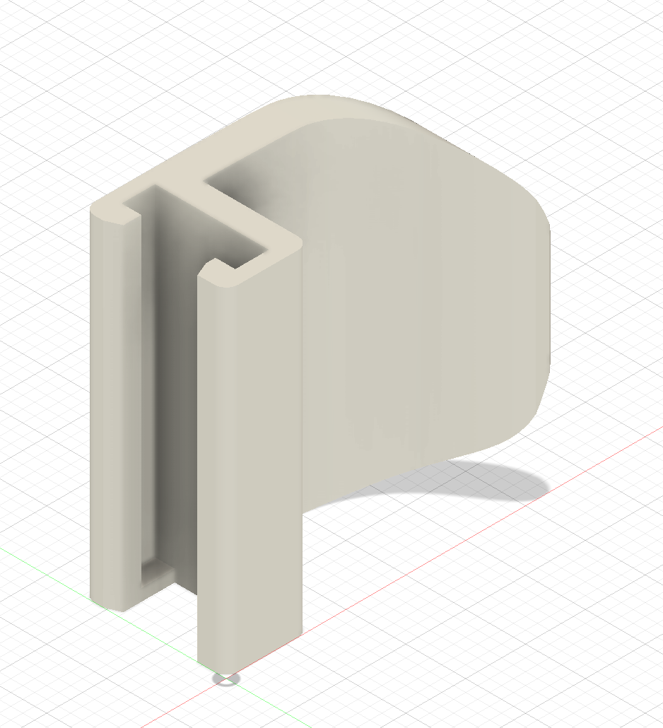 Plissee Griff by Max Schumann | Download free STL model | Printables.com