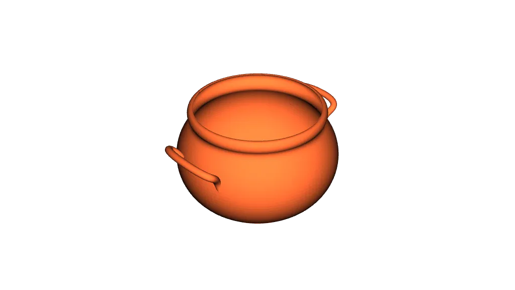 Halloween cauldron by Milan | Download free STL model | Printables.com