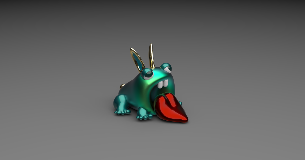 frog-rabbit hybrid by imaginaerun | Download free STL model ...