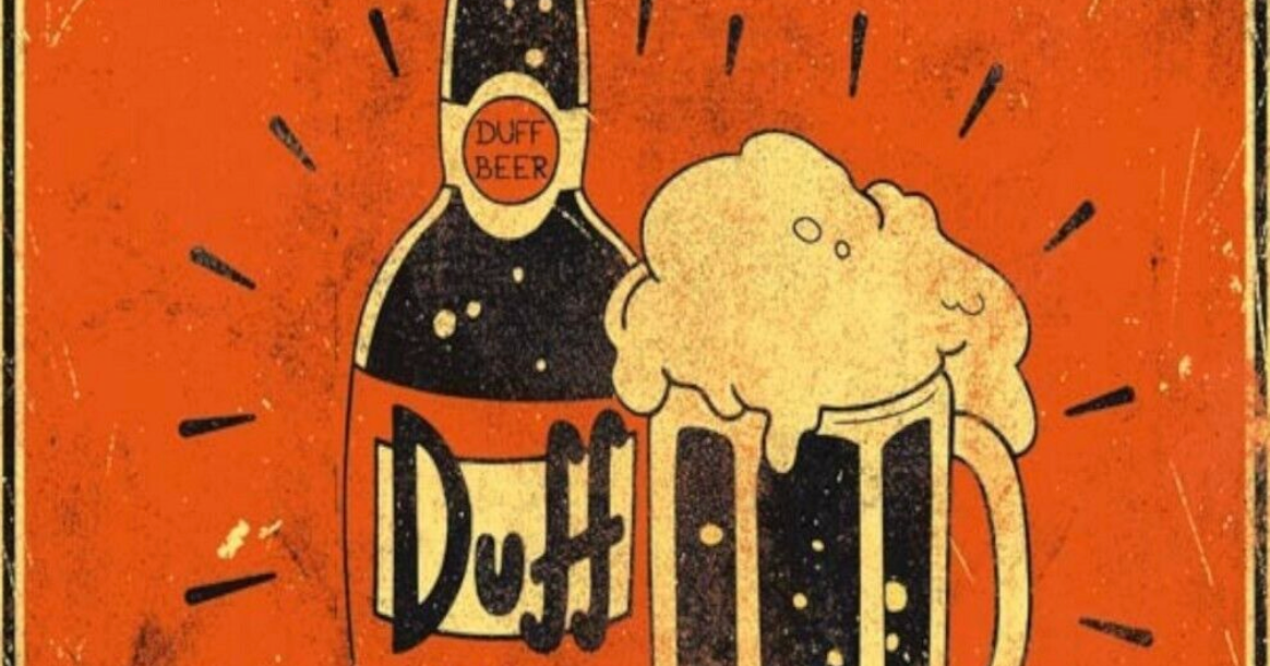 Duff Beer Advertisment - Hueforge by Pachyderm | Download free STL ...