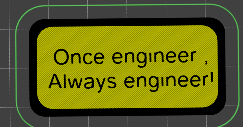 once enginner always engineer-sign by holocron | Download free STL ...
