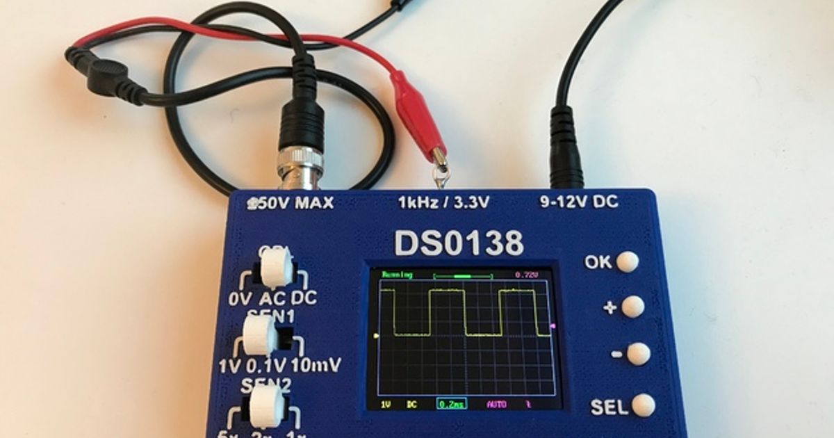 DSO138 Enclosure by VirtualGentlemen | Download free STL model ...