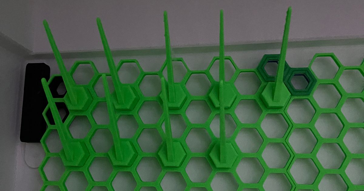 Honeycomb (HSW) Thread Spool Holder Attachment/Insert by Sara T ...