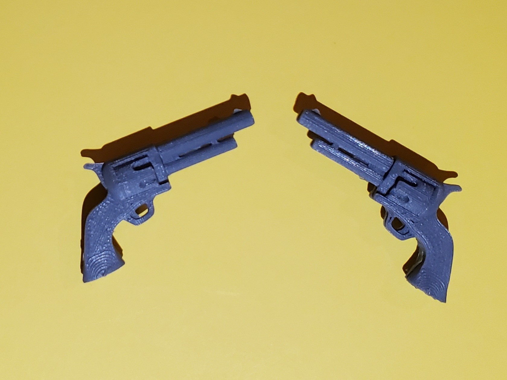 Johnny West Action Figure Revolver by Loganiscrazy | Download free STL ...