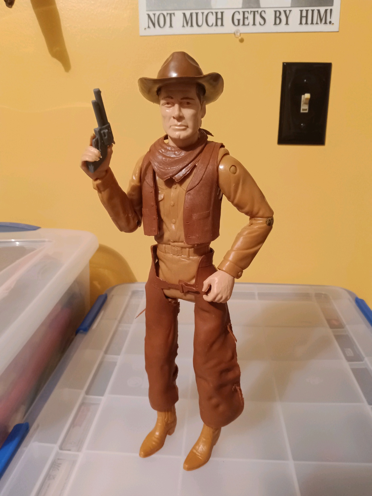Johnny West Action Figure Revolver by Loganiscrazy | Download free STL ...