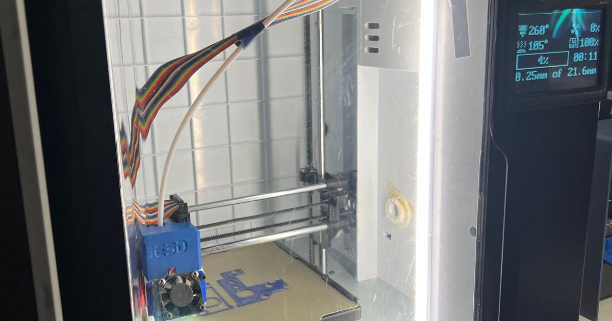 Simple Angled LED Strip Diffuser por djos_1475 | Descargar modelo STL ...