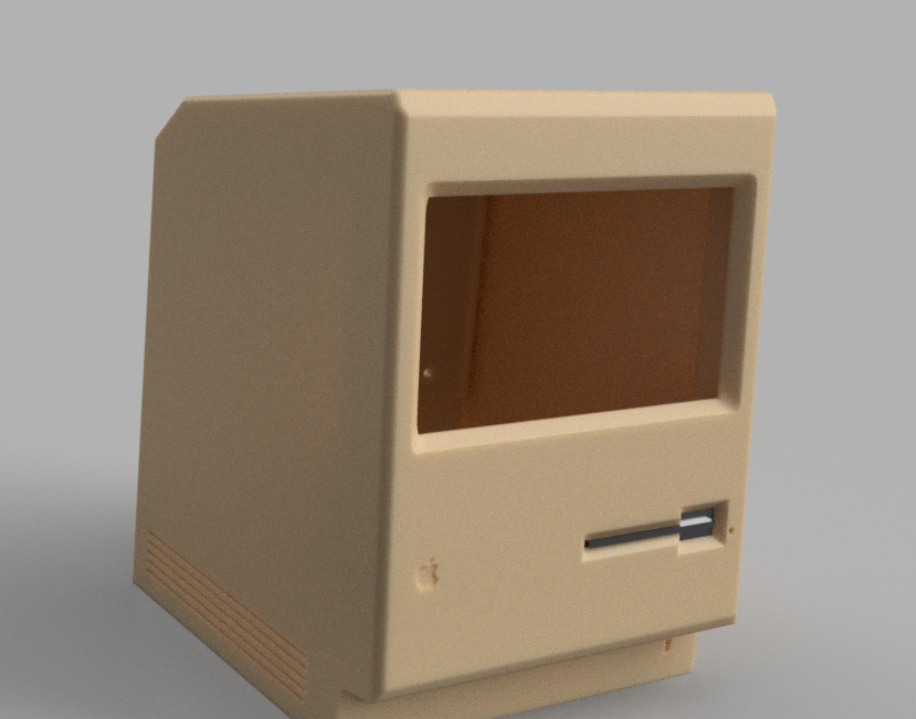 Fully Functional Apple Macintosh Plus in a 2/5-Scale Enclosure by Philippe Lacoude | Download ...