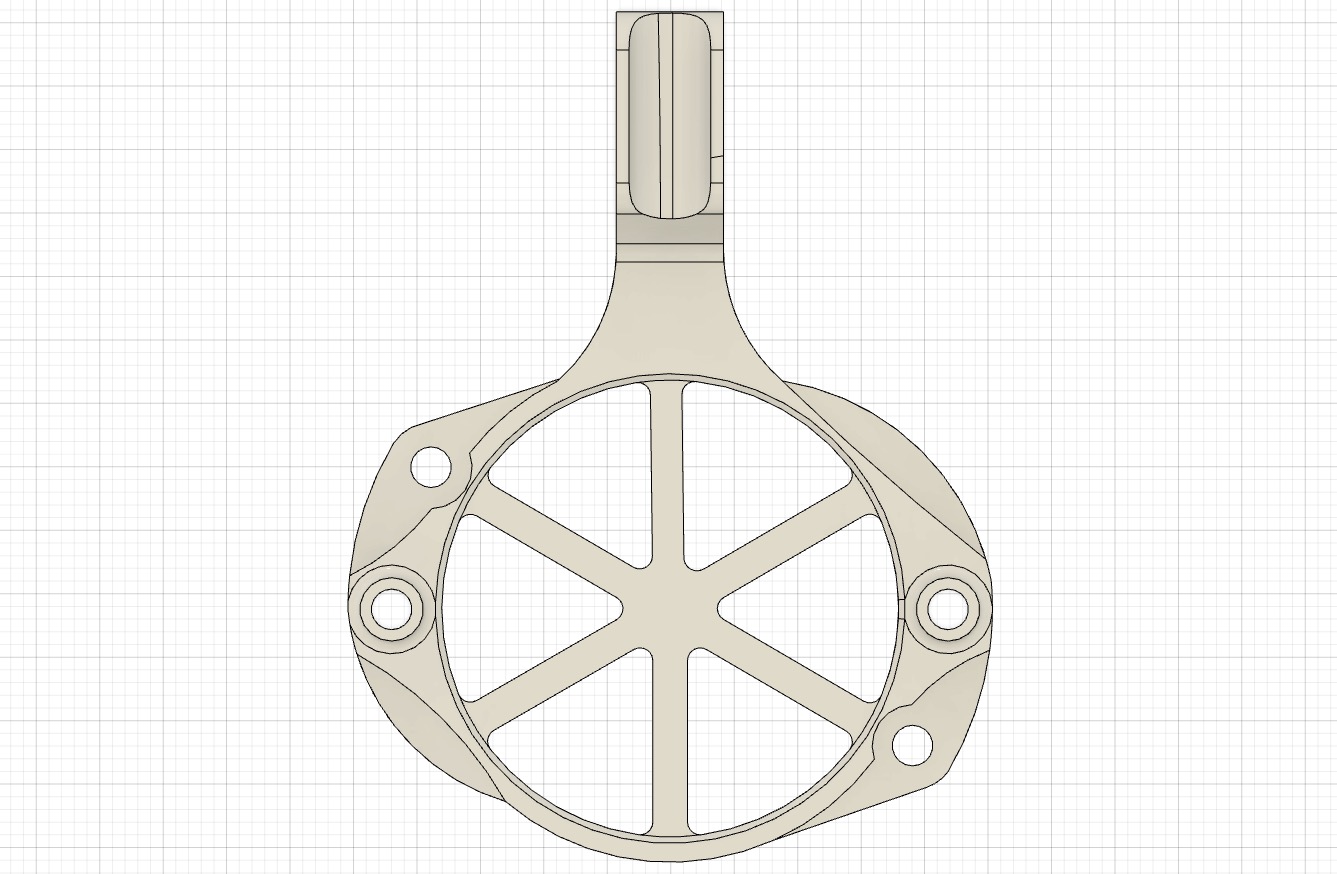EBB36 Mount with Cable Strain Relief for the Orbiter v2.0 - Metal ...