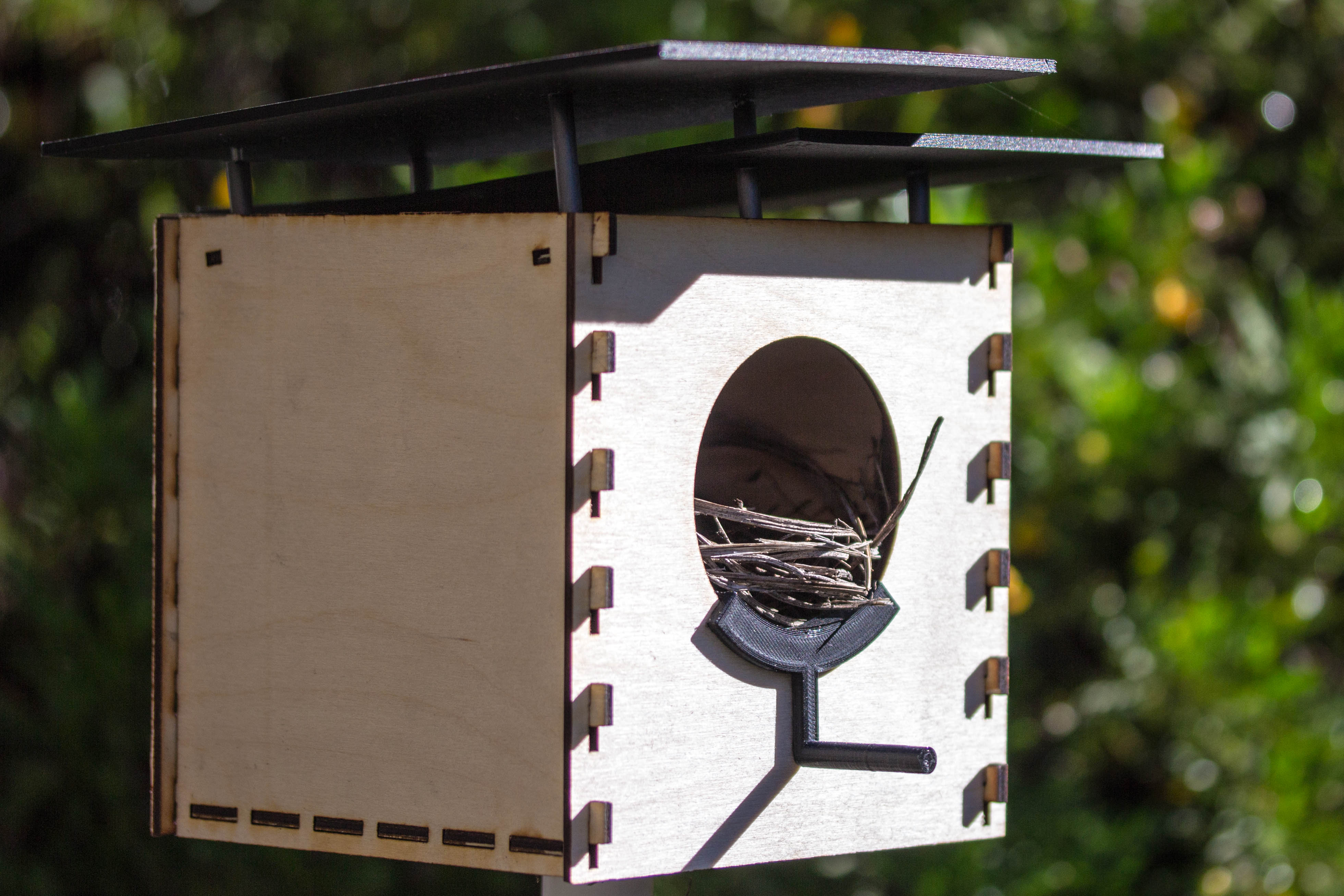 Modern Birdhouse for 3D Printer, Lasercutter, or CNC by neobobkrause ...