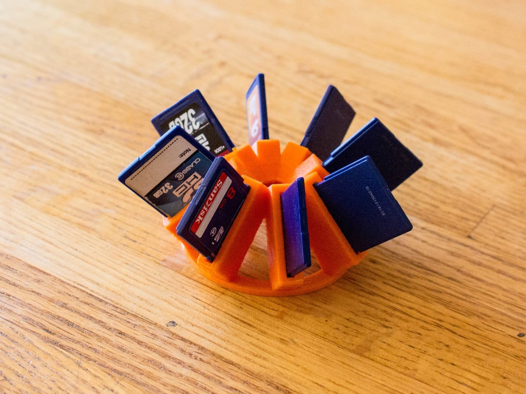 SD Card Holders by neobobkrause | Download free STL model | Printables.com