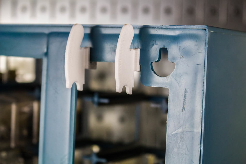 Clips for Hanging Storage Cabinets on Wall Control Slotted Metal ...