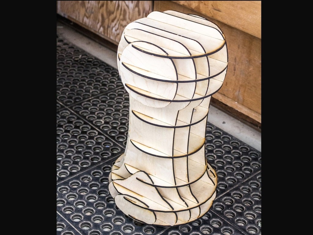 The Toadstool Shop Stool by neobobkrause | Download free STL model ...