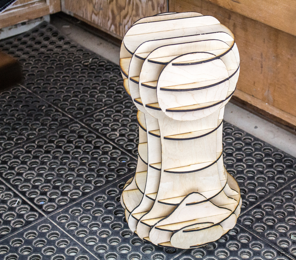 The Toadstool Shop Stool by neobobkrause | Download free STL model ...