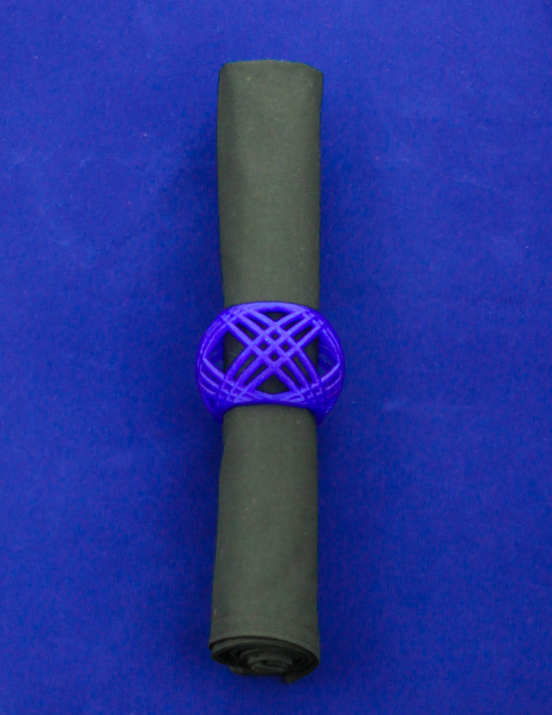 Loosely Woven Napkin Ring Designs by neobobkrause | Download free STL ...