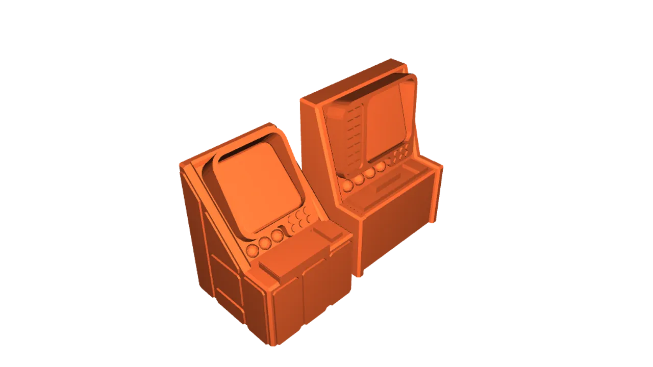 Computer terminal for Nemesis by André | Download free STL model ...