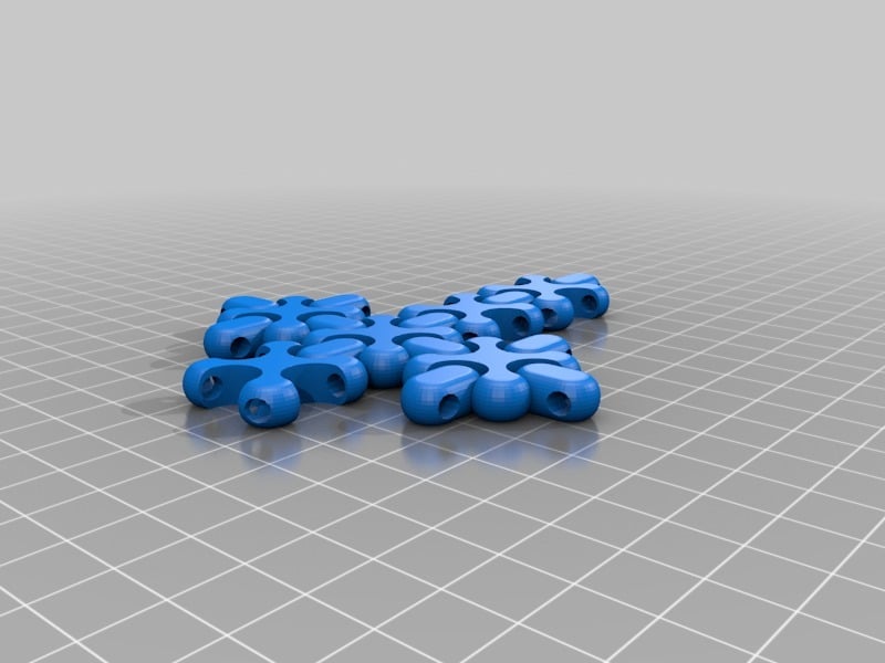 FlexMesh 1.0 Foldable Cube by neobobkrause | Download free STL model ...