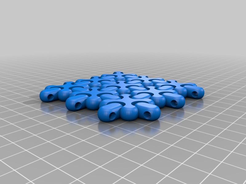 FlexMesh 1.0 Flexible Placemat by neobobkrause | Download free STL ...