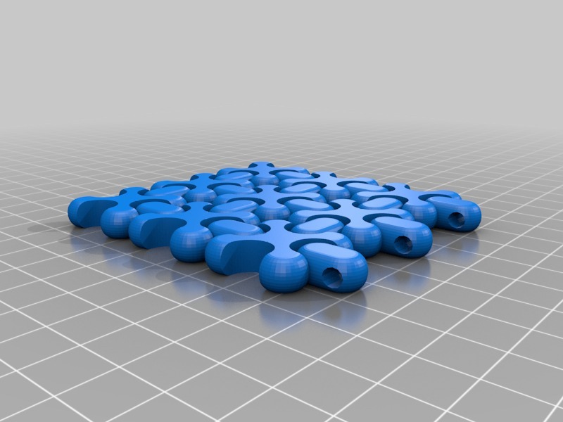 FlexMesh 1.0 Flexible Placemat by neobobkrause | Download free STL ...