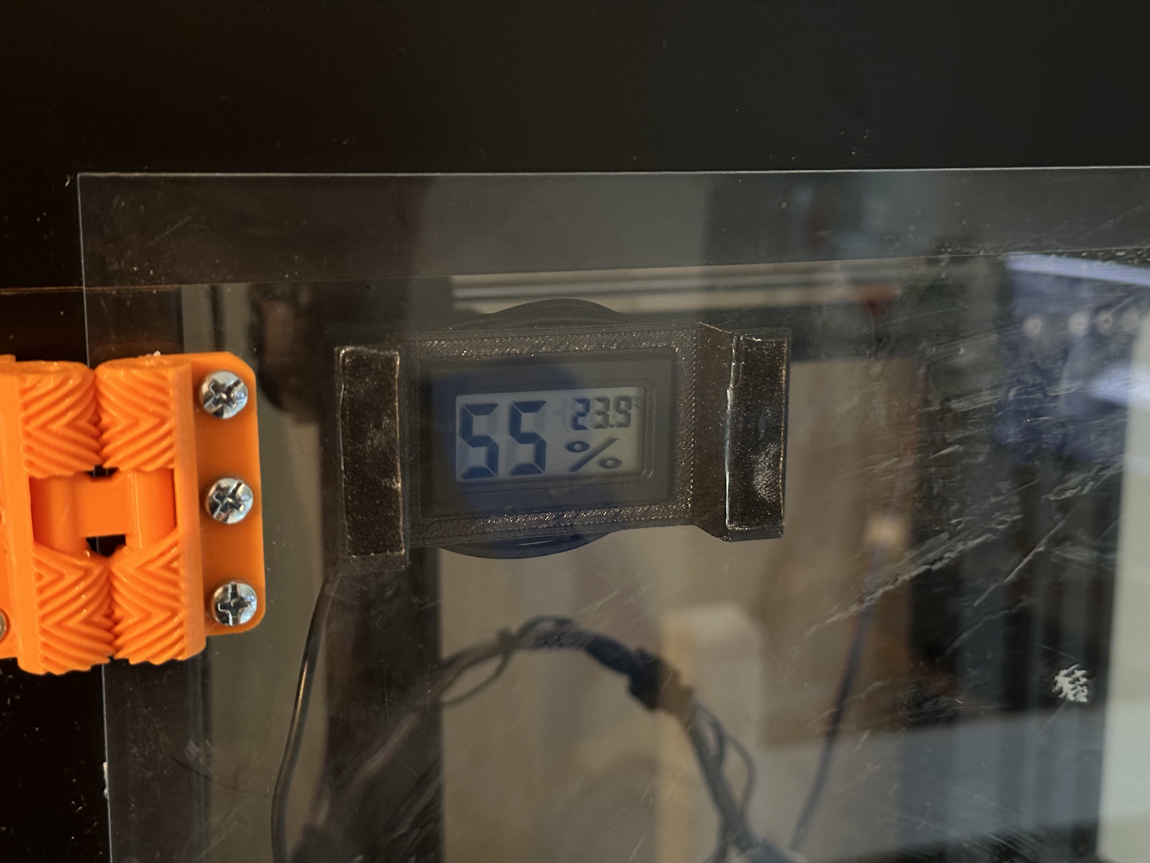 Temperature and Humidity Sensor Holder by mattj1230 | Download free STL ...