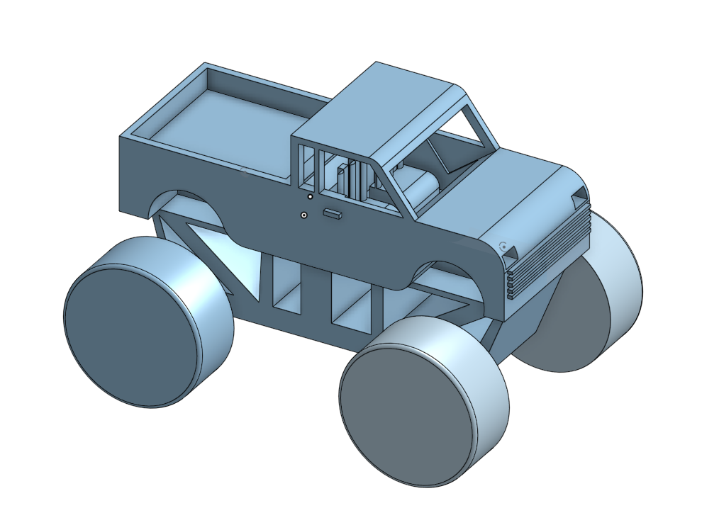 MONSTER TRUCK by Master Gadget | Download free STL model | Printables.com