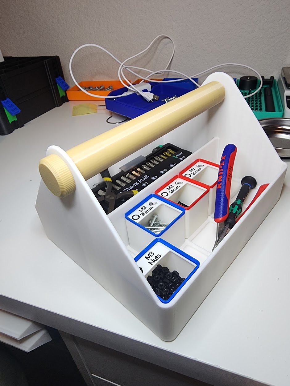 Diggle's Tool Caddy (Gridfinity) by Diggle | Download free STL model | Printables.com