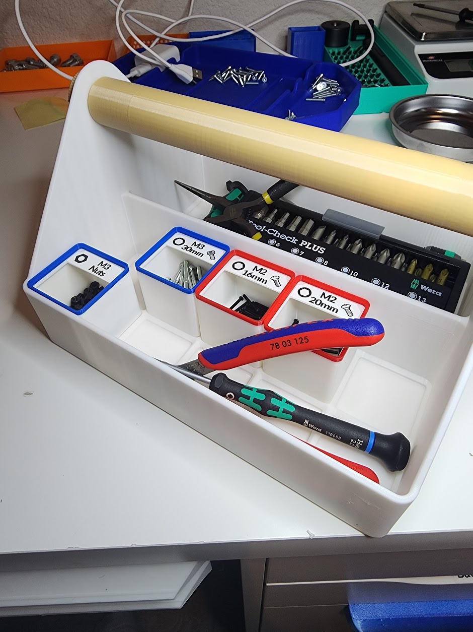 Diggle's Tool Caddy (Gridfinity) by Diggle | Download free STL model | Printables.com