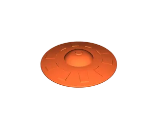 Classic UFO by DeltaX | Download free STL model | Printables.com