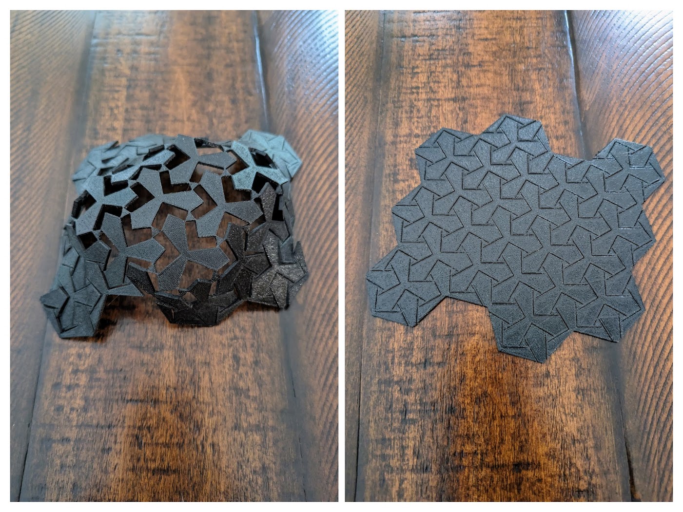 Bistable Auxetic Structure (Parametric with OpenSCAD) by ahaque ...