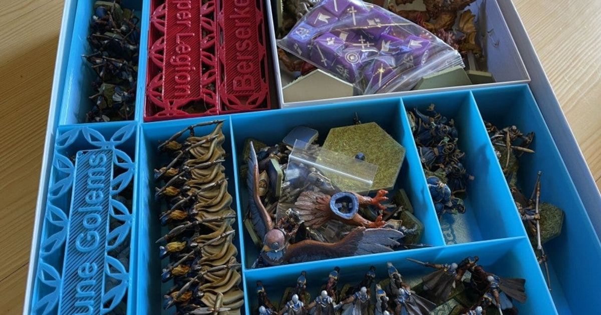 BattleLore Second Edition Insert by André | Download free STL model ...