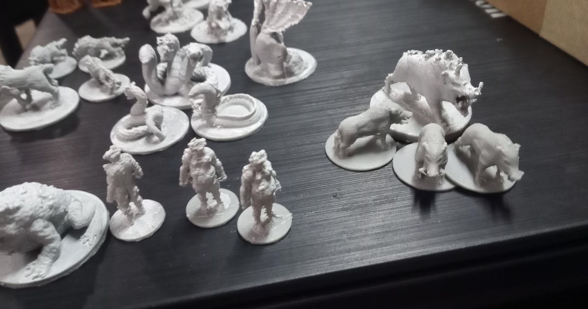 Beast Boardgame - Collection/Remix of Beasts by Plavatos | Download ...