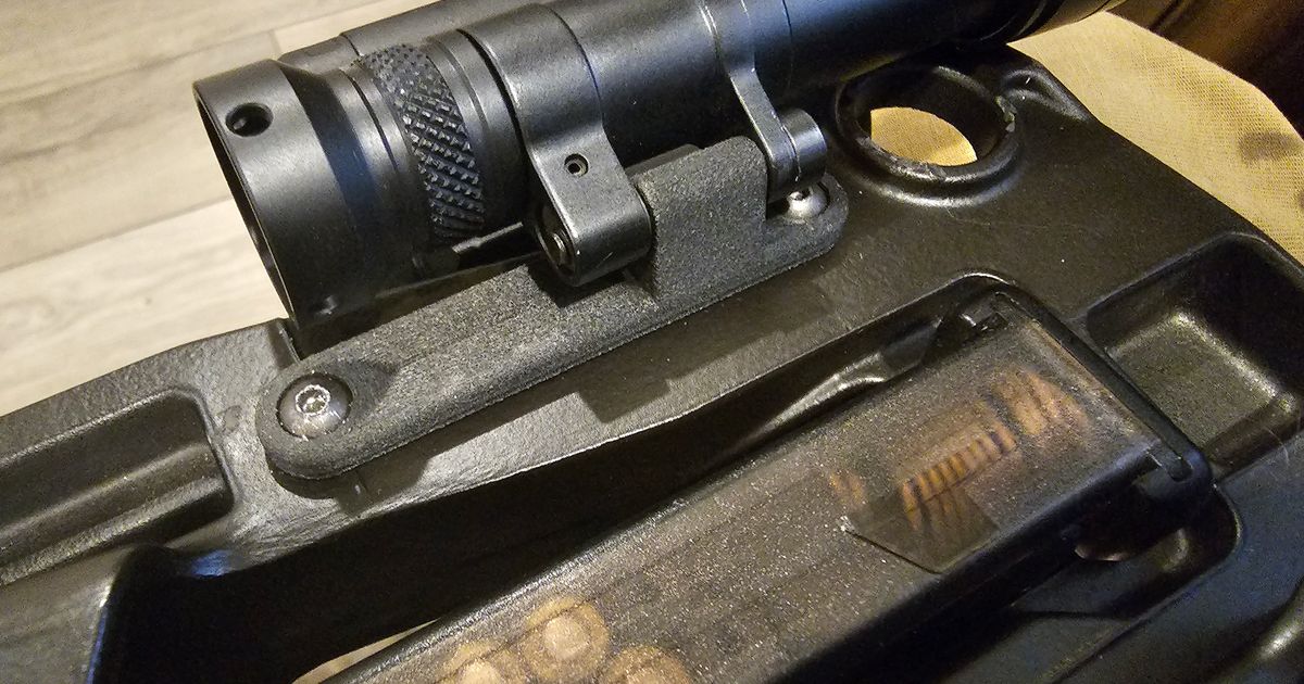 P90/PS90 Light Mount (Surefire Pro Series) by Spongy21 | Download free ...