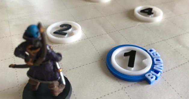D&D Tabletop Tokens by Hex | Download free STL model | Printables.com