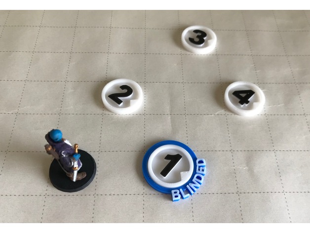 D&D Tabletop Tokens by Hex | Download free STL model | Printables.com