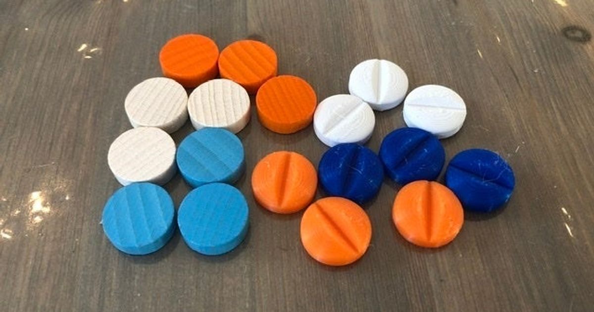 Rush M.D. Pills by André | Download free STL model | Printables.com