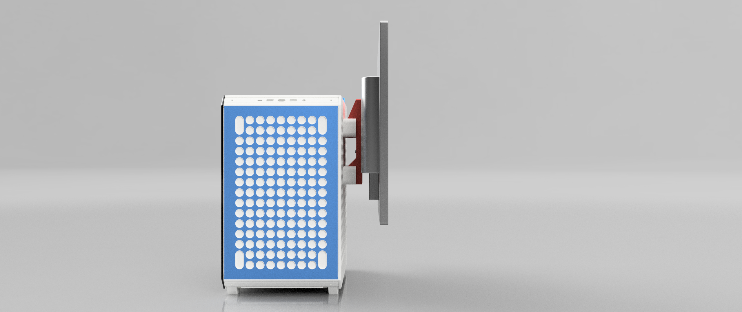 QUBE 500 Monitor Mount by timmy437 | Download free STL model ...