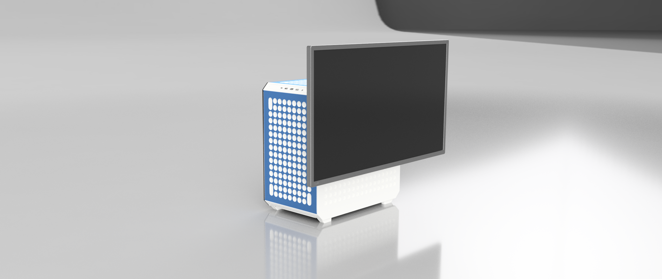 QUBE 500 Monitor Mount by timmy437 | Download free STL model ...