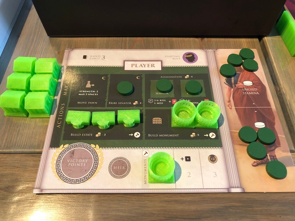 Donning the Purple Custom Tokens and Insert by André | Download free ...