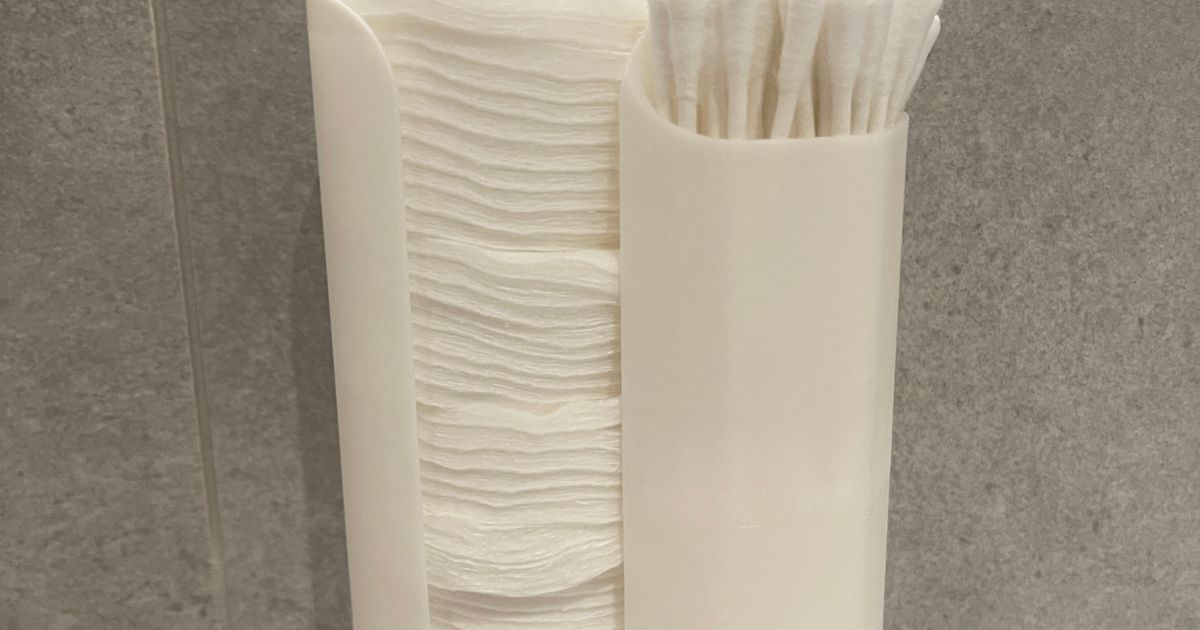 Cottonpad and -swap holder von Mad_Lexxoo | Kostenloses STL-Modell ...