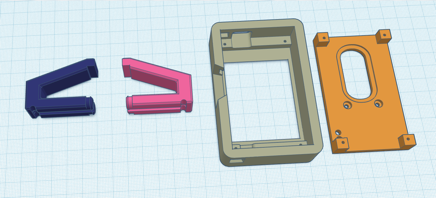 XTouch screen mount for the p1p/s phone holder by Tack | Download free ...